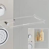 China White Bathroom Wall Mounted Stainless Steel Waterfall Shower Column with LED Panels for sale