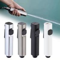 China Wall Mounted Toilet Handheld Bidet Sprayer Hand Bidet Faucet with Dual Retractable Nozzle for sale