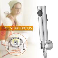 China Self-cleaning Nozzle Toilet Sprayer Gun for Modern Design Style Bathroom Handheld Bidet for sale