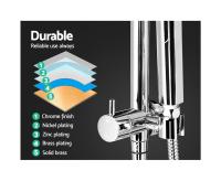 China Chrome Bathroom Faucet Set with Diverter 2024Lizhen Hwa-Vic Hot and Cold Shower System for sale