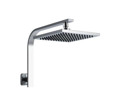 China Square Handheld Filter Shower Head with Chrome Polish Brass Finish and Square Design for sale