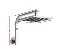 China Square Handheld Filter Shower Head with Chrome Polish Brass Finish and Square Design for sale