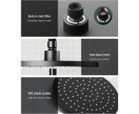 China Rainfull Shower Mixer Bathroom Shower System Wall Mounted for Lizhen Hwa-Vic Black Set for sale