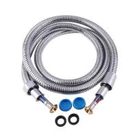 China 304 Stainless Steel Bathroom Hose 1.5m Shower Hose Encryption Plating Modern Design Style for sale