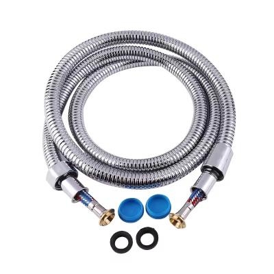 China 304 Stainless Steel Bathroom Hose 1.5m Shower Hose Encryption Plating Modern Design Style for sale