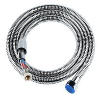 China 304 Stainless Steel Bathroom Hose 1.5m Shower Hose Encryption Plating Modern Design Style for sale