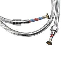 China 304 Stainless Steel Bathroom Hose 1.5m Shower Hose Encryption Plating Modern Design Style for sale