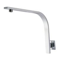 China Bathroom Shower Equipment Wall Mounted Stainless Steel Rainfall Square Shower Head for sale