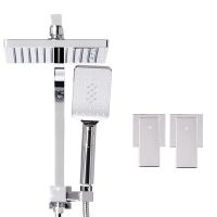 China Modern Design Style and Chrome Finish Lizhen Hwa-Vic Durable In-Wall Shower Faucet Set for sale