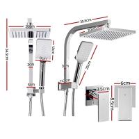 China Modern Design Style and Chrome Finish Lizhen Hwa-Vic Durable In-Wall Shower Faucet Set for sale