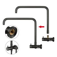 China Black In Wall Shower Set Lizhen Hwa-Vic 3 Hole Waterfall Bathtub Taps with Hand Shower for sale