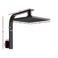 China Bathroom Faucet Accessory Type High Pressure Square Rain Shower Head with Wall Arm for sale