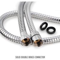 China Plastic ABS 2024 High Pressure Water Saving 3 Mode Function Shower Head With Hose Holder for sale