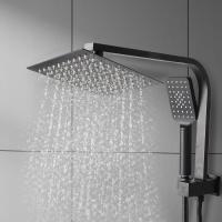 China 2024 Lizhen Hwa-Vic High Pressure Rain Brass Taps Mixer for Bathrooms Shower Head for sale