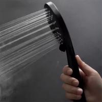 China 2024's Best Shower Head Lizhen Hwa-Con's Smooth Surface 5 Spray Modes Easy Assembly for sale