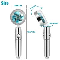 China Solid Brass 59 Material Brass Finish High Pressure Massage Shower Head With Filter for sale