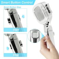 China Bathroom Wash Lizhen Haw-vic- Sifang Four Stage Household Booster Filter Handheld Shower for sale