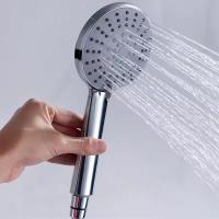 China Chrome Water Saving Shower Head Hose Shower Bracket Sets For Bathroom for sale