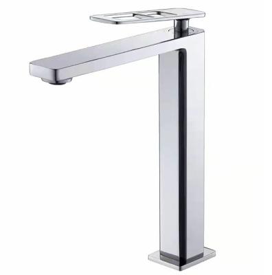 China Single Handle Sink Taps for Bathroom Hot Cold Mixer by Lizhen Hwa in Chrome Plating for sale