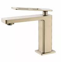 China Single Handle Sink Taps for Bathroom Hot Cold Mixer by Lizhen Hwa in Chrome Plating for sale