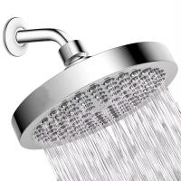 China Lizhen Hwa.Eng 6 inch ABS Overhead Shower Chrome Surface Finishing and Modern Design for sale