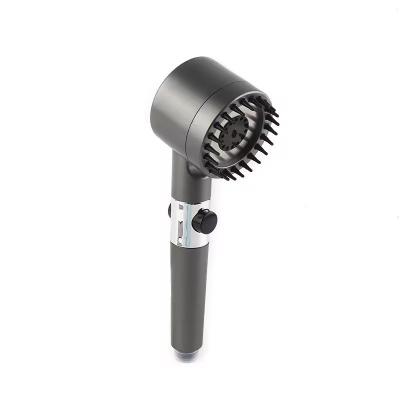 China Plastic Bathroom Shower Head Filter Hand Shower Massage with Adjustable Water Pressure for sale