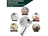 China Lizhen Hwa-Vic 2024 Abs Chrome Spa Massage Single Handle Durable Handheld Shower Head for sale