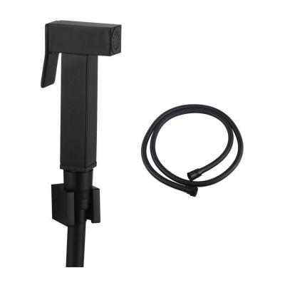 China 2024 Lizhen end Square Black Bidet Spray Kit The Perfect Choice for Modern Bathrooms for sale