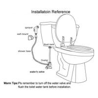 China 2024 Lizhen end Square Black Bidet Spray Kit The Perfect Choice for Modern Bathrooms for sale