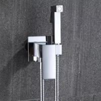 China 2024 VERTICAL Hand Held Toilet Shower Head Douche Bidet Spray with PVC Water Hose for sale