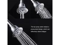 China 2024 Lizhen Hwa-Vic. Round Shape Fixed Shower Head with 3 Functions and Paint Process for sale