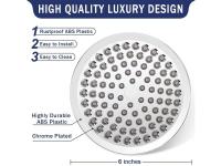 China Chrome Finish Lizhen Hwa-Vic High Pressure Rain Shower Head With Exposed Shower Faucet for sale