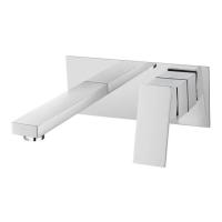 China Effortlessly Stylish and Highly Functional 2024 Wall Basin Mixer Tap Bathroom Faucet for sale