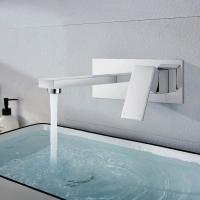 China Effortlessly Stylish and Highly Functional 2024 Wall Basin Mixer Tap Bathroom Faucet for sale