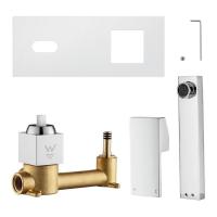China Simple And Graceful Brass Bathroom Taps Kitchen Laundry Faucet For Bathrooms 2024 Lizhen for sale