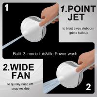 China Multi-functional High Pressure Shower ABS Chrome Plated Body and Handheld Spray Gun for sale
