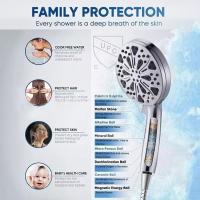 China Multi-functional High Pressure Shower ABS Chrome Plated Body and Handheld Spray Gun for sale