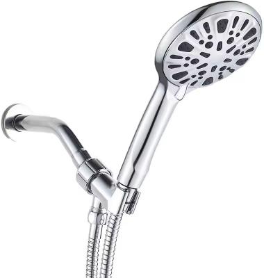 China Lizhen Hwa.Con 9 Function Filter Handheld Shower ABS Chrome with Modern Design Style for sale