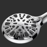 China Lizhen Hwa.Con 9 Function Filter Handheld Shower ABS Chrome with Modern Design Style for sale