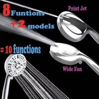 China Modern Design Lizhen Hwa.Con Rainfall Shower Head Combo for Bathroom Faucet Accessory for sale