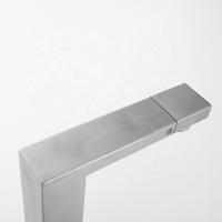 China Strong Cleaning Function Square Design Brass Cartridge Gold Tap for Hot and Cold Water for sale