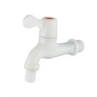 China Exposed B S Faucet Feature Without Slide Bar Plastic Wall PVC Tap for Cold Water for sale