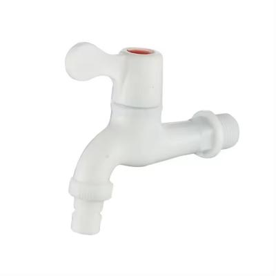 China Exposed B S Faucet Feature Without Slide Bar Plastic Wall PVC Tap for Cold Water for sale