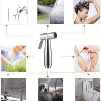 China 2024 Lizhen Bathroom Bidet Sprayer Set SUS 201 Stainless Steel Shattaf Toilet Jet Handheld for sale