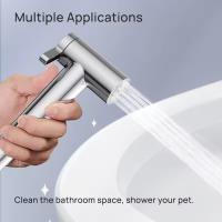 China 2024 Lizhen Hwa.Eng Design Stainless Steel Bidet Sprayer Wall Mounted Hand Held Spray for sale