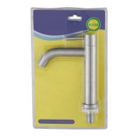 China 304 Stainless Steel Basin Mixer Tap Single Handle Thermostatic Hot and Cold Bathroom Faucet for sale