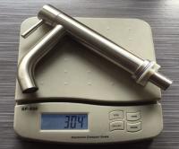 China 304 Stainless Steel Basin Mixer Tap Single Handle Thermostatic Hot and Cold Bathroom Faucet for sale