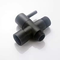 China Wall Mounted Black Round Brass Handheld Bidet Spray Wash Kit for Toilet Seat Parts for sale