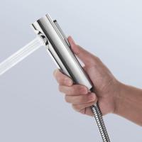 China 2024 Silver Toilet Bidet Spray With Cistern Kit Shattaf Handheld Shower Head Hose Design for sale