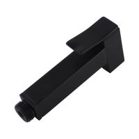 China 2024 Square Brass Black Toilet Bidet Spray Diverter Wash Kit end Simple Fashion Style for sale